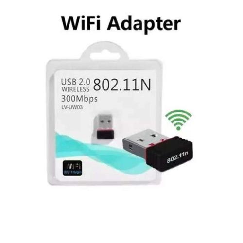 Jual Usb 2.0 wifi 300Mbps mini dongle adapter 802.11n-Usb2.0 wireless wi-fi - Jakarta Utara ...