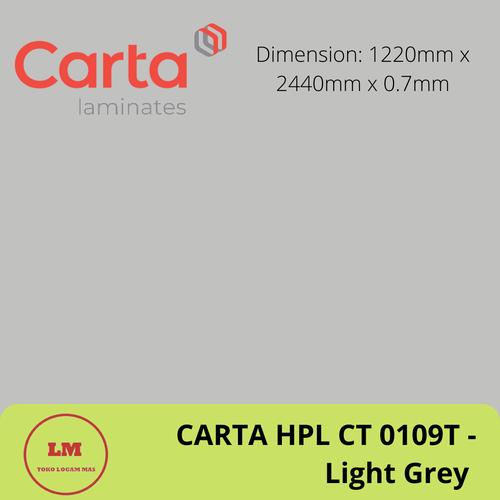 Jual CARTA HPL CT 0109 T - Light Grey - High Pressure Laminates ...