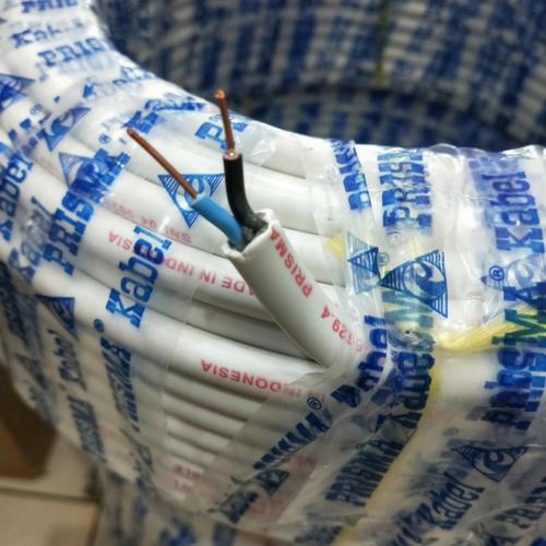 Jual kabel listrik 2x1,5 kawat prisma 50 meter/kabel listrik isi 2 ...