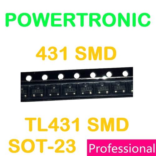 Jual TL431 431 TL431A SMD SOT-23 TL-431A PROGRAMMABLE VOLTAGE REFERENCE - Kab. Bogor ...