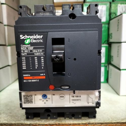 Jual mccb /breaker schneider 3p nsx100f 63a,80a,100a - 80A - Jakarta Pusat - electrikal Online ...