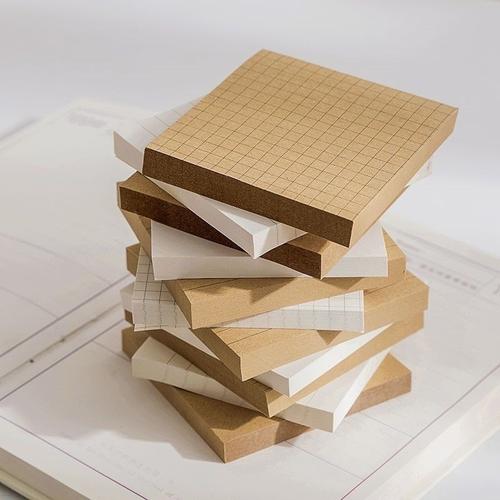 Jual Memopad Notepad Simple Basic Vintage 50 Lembar 75x75mm / Kertas ...