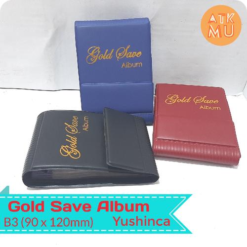 Jual Gold Save Album / Penyimpanan LM Merk YUSHINCA / Album Name Tag ...