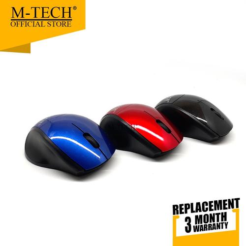 Jual Mouse Wireless M-Tech Original 6075 - Biru - Kota Surabaya - Surya ...