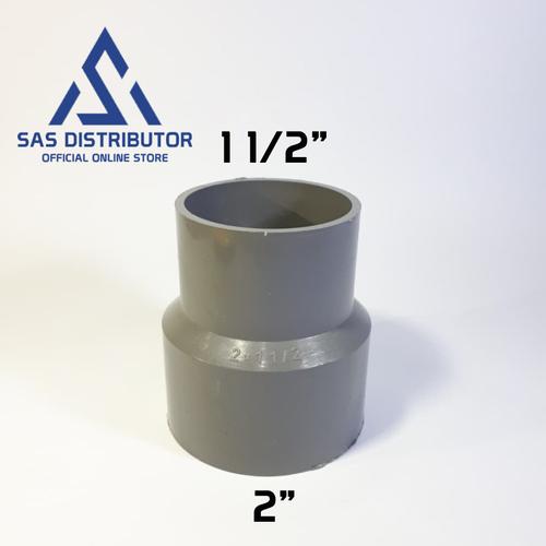 Jual Vlok Sock 2 x 1 1/2" D PVC Sunrise /Reducer Sock / Plok Sok ...