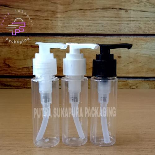 Jual Botol pump 50ml Rf natural/Botol plastik Pet 50ml/Pump Varian ...