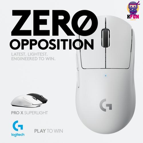 Jual Mouse Gaming Logitech Pro X Superlight Wireless - PUTIH & HITAM ...