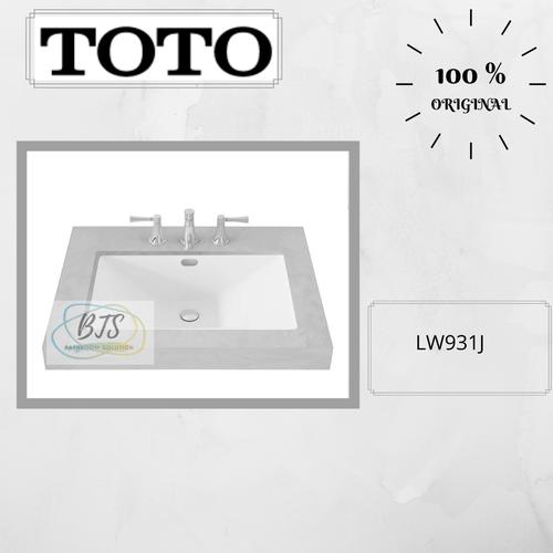 Jual wastafel TOTO LW931J/LW 931 J/LW 931J/LW931 J/LW 931 J/LW931/LW ...