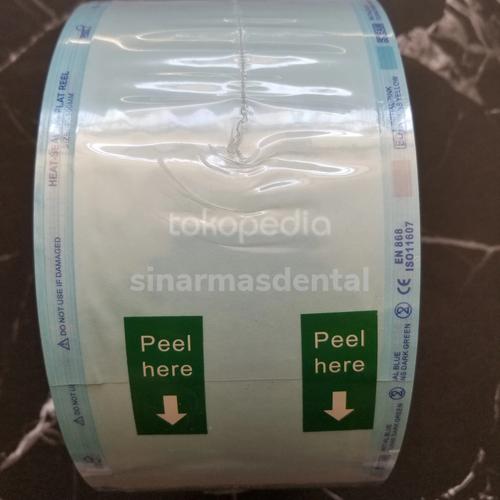 Jual Medipack / Sterilization reel 100mm x 200m / plastik sterilisasi ...