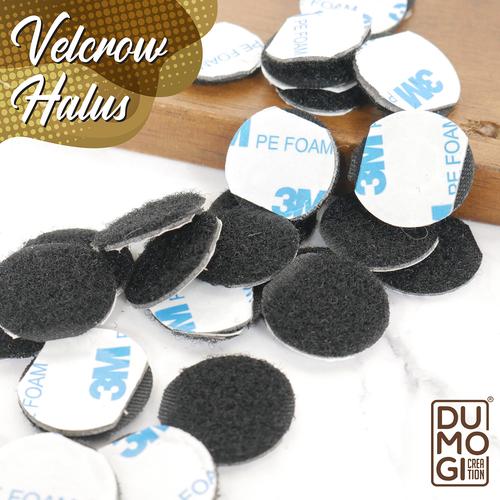 Jual Velcro Bulat Tape Sticker Halus dan Kasar Perekat Sticker - Velcro ...