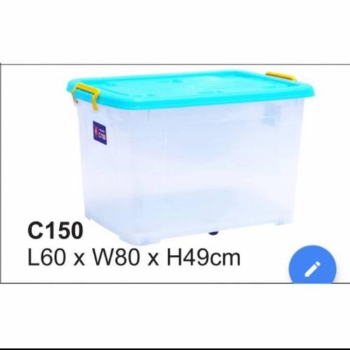 Jual Container Box Tutup Roda Twinpan 150 Liter C150 - Kota Medan - WT ...