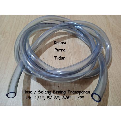 Promo Selang Bening Transparan Tebal (Order Per Meter) - 1/2" - 12mm ...