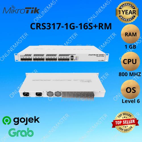 Jual Mikrotik Routerboard Cloud Router Switch CRS317-1G-16S+RM ...