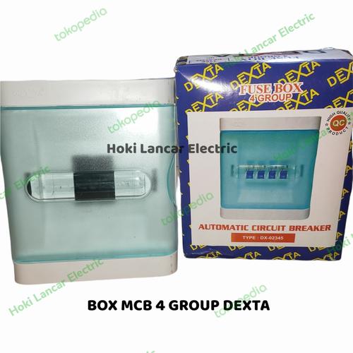 Jual BOX MCB 4 GROUP INBOW OUTBOW TUTUP DEXTA BOX MCB 4 PHASE DEXTA ...