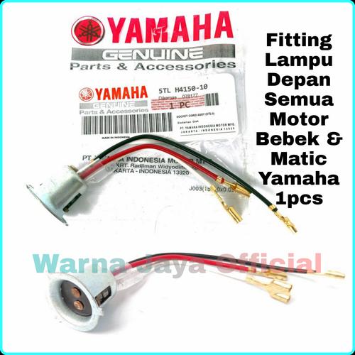 Jual Socket Fitting Soket Piting Kabel Dudukan Lampu Depan H6 Motor ...