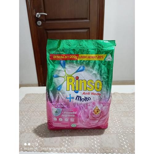 Jual Deterjen Bubuk Rinso Molto Rose Fresh 2 Kg - 1.8 KG - Kota ...