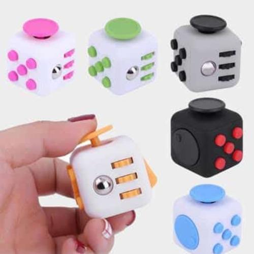 Jual Fidget Cube Toys Murah Anxiety Stress Relief Spinner Cube - GRAY ...