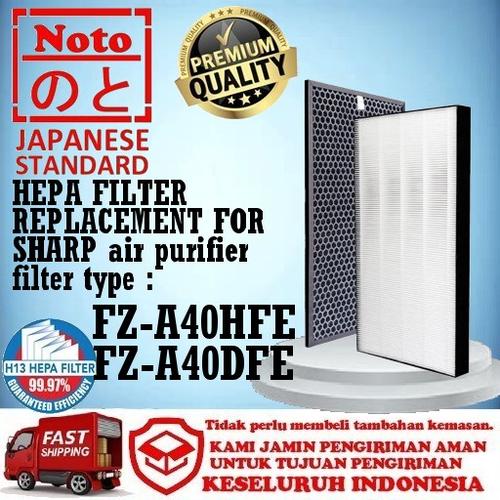 Jual Original HEPA FILTER for sharp KC A40E Y TA 840E 940E C70E / FZ ...