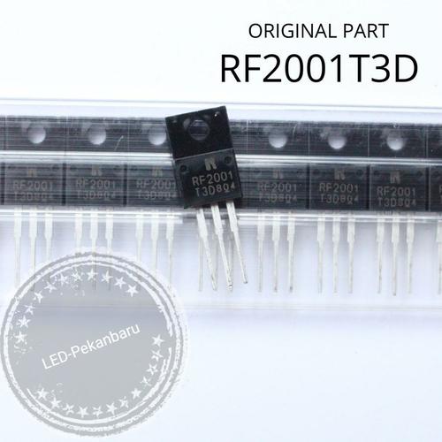 Jual IC RF2001 RF2001T3D RF2001NS3D TO-220F 200V 20A FAST RECTIFIERS ...
