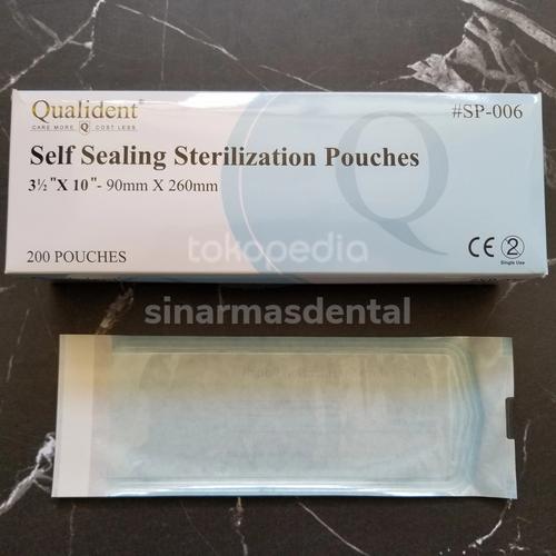 Jual Medipack Sterilization Pouch 90 x 260 sterilisasi pouch reel ...