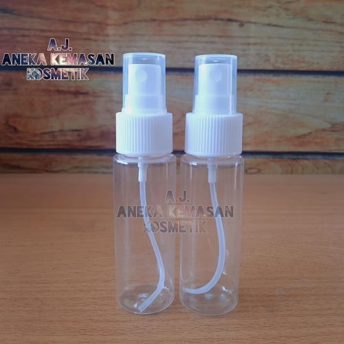 Jual Botol spray 50ml tebal tutup spray putih/Botolplastik 50ml/Botol ...