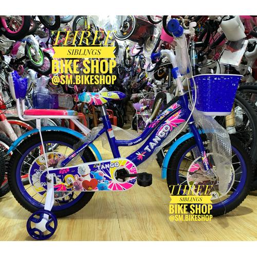 Jual SEPEDA MINI ANAK PEREMPUAN TANGO 16 INCH BIRU DISERTAI LAMPU ...