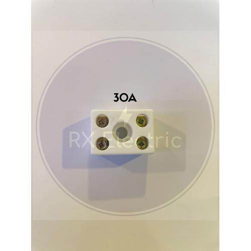 Jual Terminal Block Keramik 2 Pole 30A - Jakarta Barat - RX Electric ...