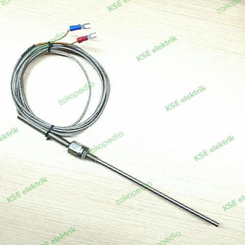 Jual sensor panas Thermocouple type K(CA) type KPL-113 (5X150mm)drat M8 ...