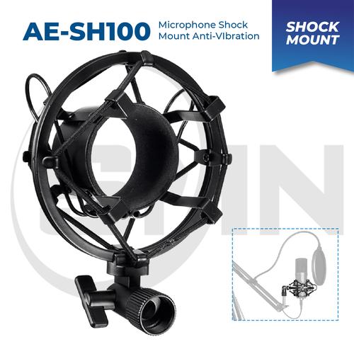 Jual HOLDER MIC shockproof AE SH100 shock mount Mikrofon anti getar ...