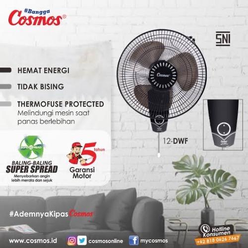 Jual Kipas cosmos 12 dwf hitam wall fan kipas dinding - Kota Denpasar ...