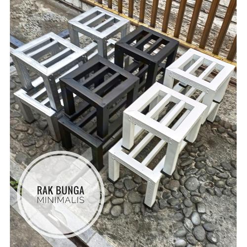 Jual Rak Bunga Susun - Rak Minimalis - Rak Holo Baja Ringan - Abu-abu ...