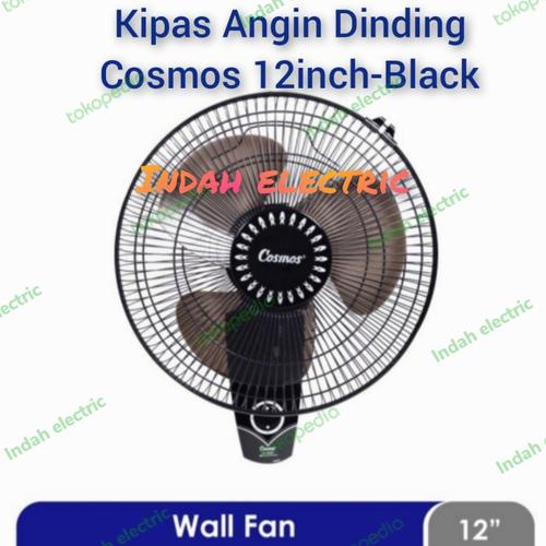 Jual Kipas Angin Dinding Cosmos 12-DWF / WallfanCosmos 12inch Black ...