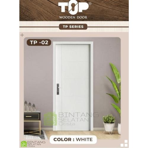 Jual KODAI DOOR PINTU HDF WOODEN DOOR KODAI TP SERIES PUTIH MINIMALIS ...