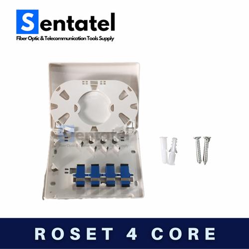 Jual ROSET FO 4 CORE / ROSET FTTH 4 CORE + 4 ADAPTOR SC - Jakarta Utara ...