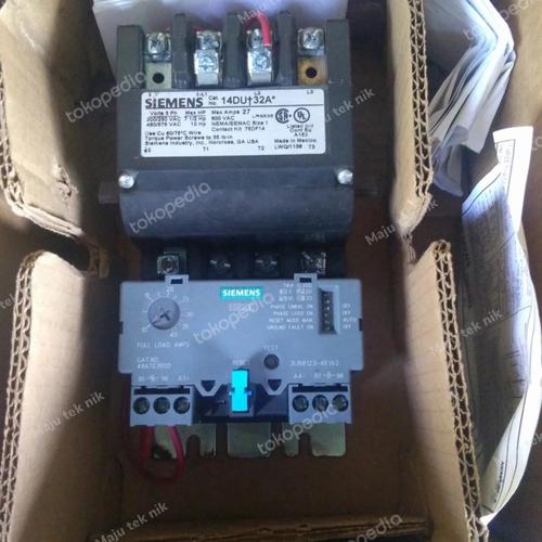 Promo Siemens Motor Starter 14DU32A Size 1 dengan Overload ESP200 Baru ...