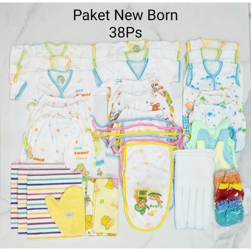 Jual paket perlengkapan bayi baru lahir lengkap baju bayi newborn BB-50 ...