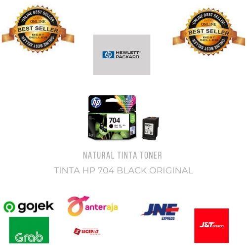 Jual TINTA HP 704 BLACK ORIGINAL - Jakarta Selatan - NATURAL TINTA TONER | Tokopedia