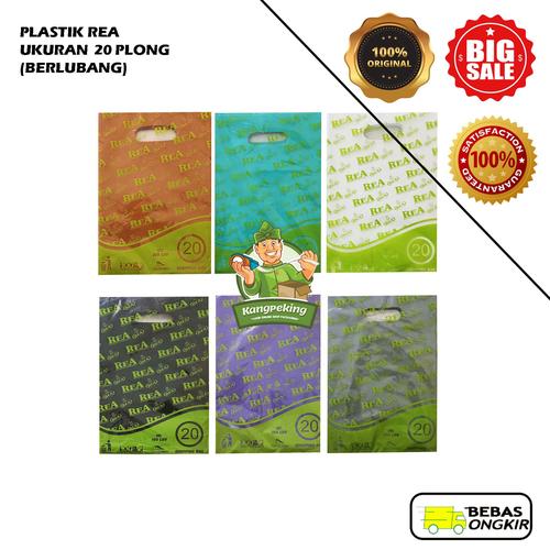 Jual Plastik packing olshop 20x30 HD isi 100 lembar merk REA packing ...