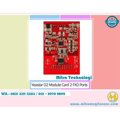 Jual Yeastar O2 Module Card 2 FXO Ports - ORIGINAL GARANSI - Kota ...