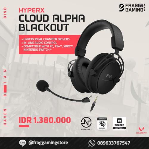 Jual HyperX Cloud Alpha Black edition Pro Gaming Headset - Jakarta ...
