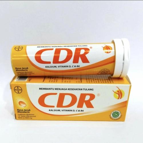 Jual Vitamin CDR 10 Tablet | Suplemen Kalsium D Kesehatan Tulang - Kota ...