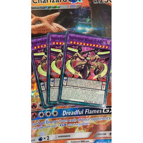 Jual supreme king Zarc 1 kartu yugioh TCG card english set edition ...