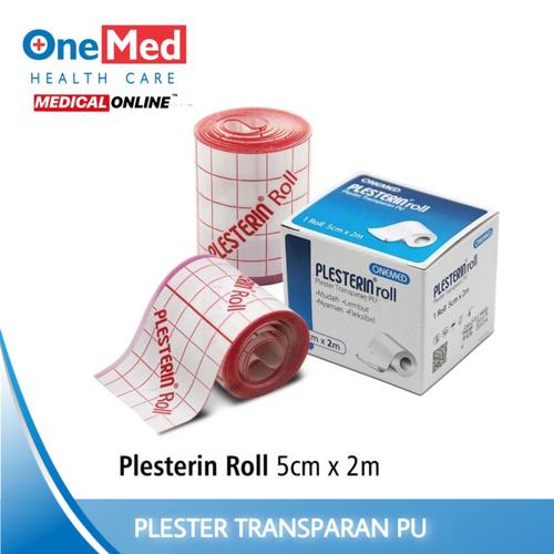 Jual PLESTERIN ROLL PU ONEMED PLESTER TRANSPARAN LUKA MEDICAL ONLINE ...