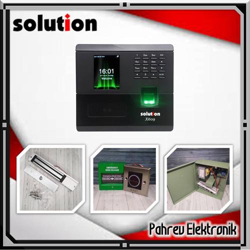 Jual Paket Access Control Solution X609 Access Door Face Finger RFID ...