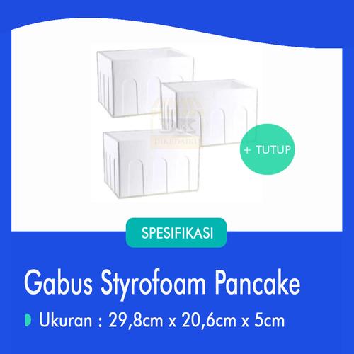 Jual Gabus Box Styrofoam Kotak Makanan Beku Sterofoam Seafood 29,8x20 ...