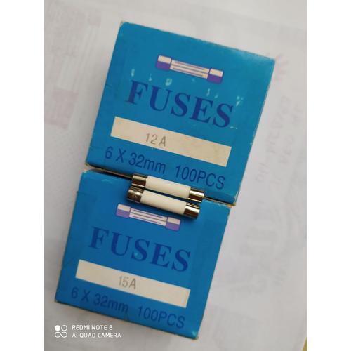 Jual Fuse, Ceramic Fuse 6x32mm 250V F12A, F15A - Kota Medan - Bestron ...