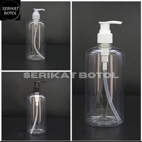 Jual BOTOL PUMP 500 ML N24/BOTOL SABUN CAIR 500ML/BOTOL HANDSANITIZER 500ML - Natural - Kab ...