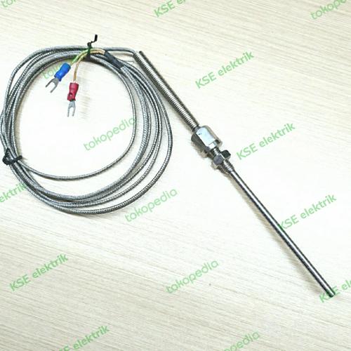 Jual sensor panas Thermocouple type K(CA)5X100mm(Drat-M8) KPL-113 ...