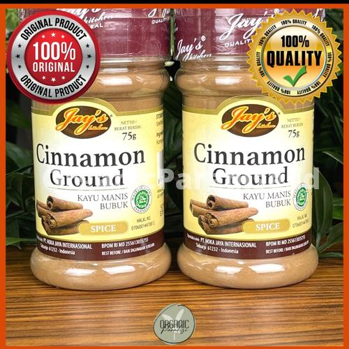 Promo Jay's Cinnamon Ground / Kayu Manis Bubuk Jays 75 gram - Jakarta ...
