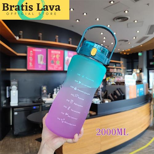 Jual Botol Air Minum 2 Liter Bpa Free Penanda Waktu Botol Air Minum ...